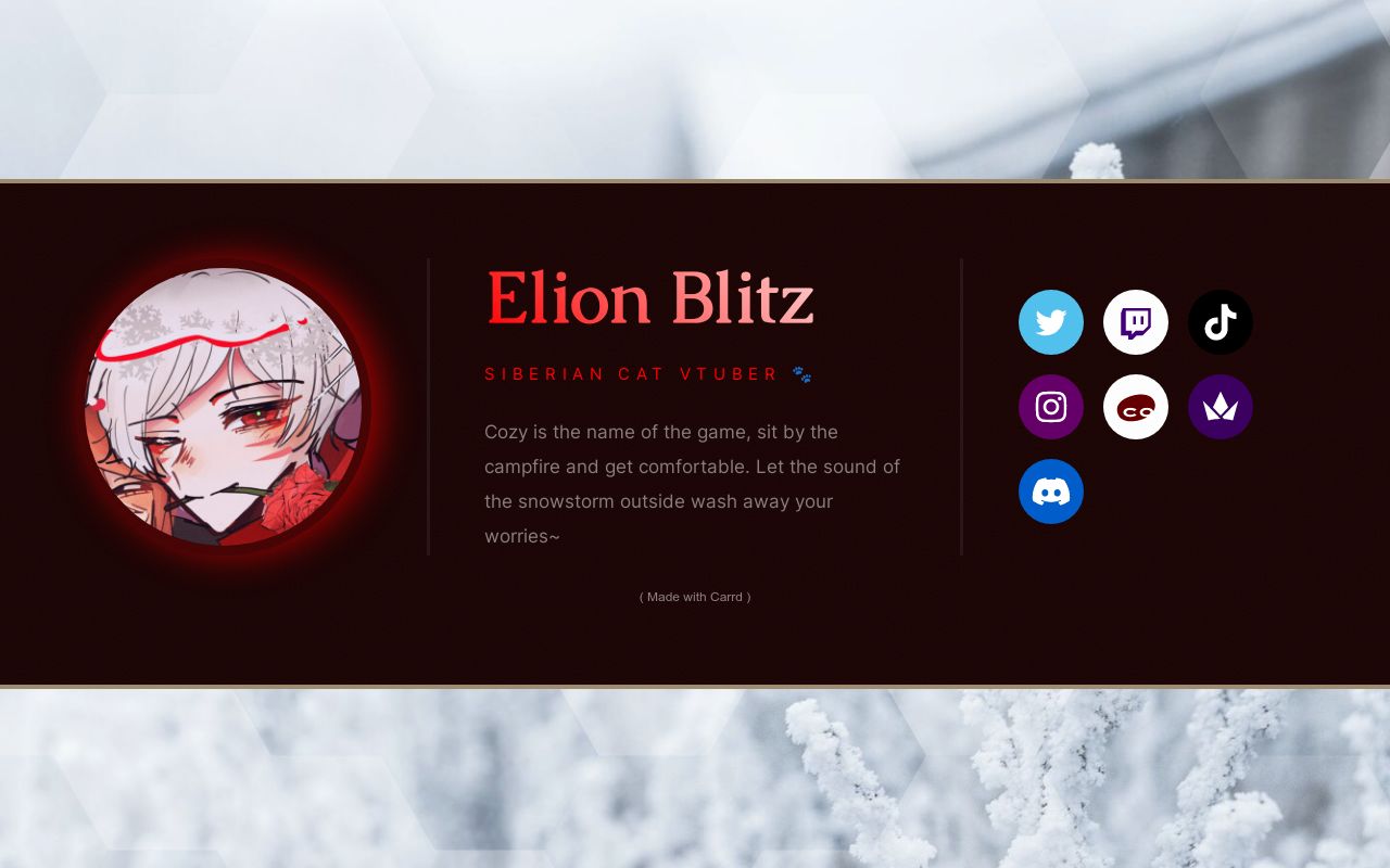 Elion Blitz Cardd